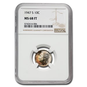 Buy 1947-S Roosevelt Dime MS-68 NGC (FT) | APMEX
