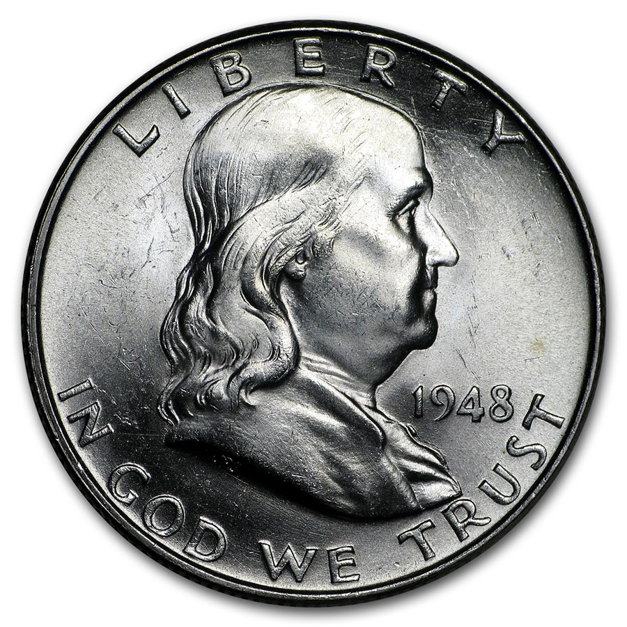 Buy 1948 Franklin Half Dollar BU | APMEX