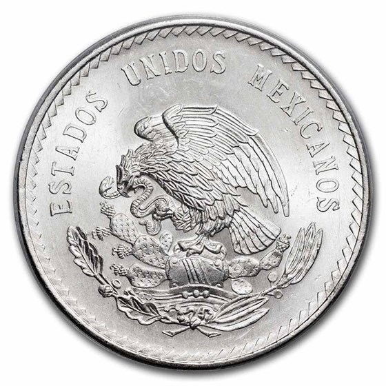 Buy 1948 Mexico Silver 5 Pesos Cuauhtemoc MS-65 PCGS | APMEX