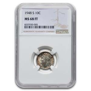 Buy 1948-S Roosevelt Dime MS-68 NGC | APMEX