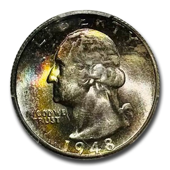 Buy 1948-S Washington Quarter MS-66+ PCGS CAC | APMEX