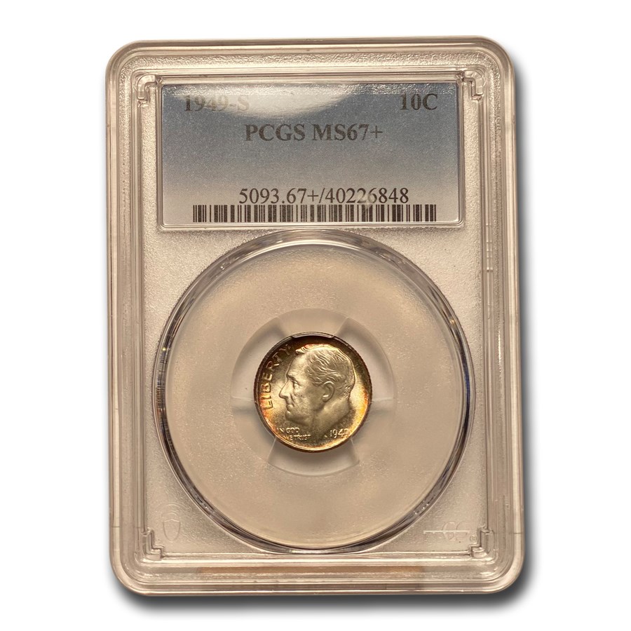 Buy 1949-S Roosevelt Dime MS-67+ PCGS | APMEX