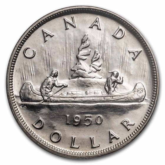 Buy 1950 Canada Silver Dollar George VI MS-62 PCGS | APMEX