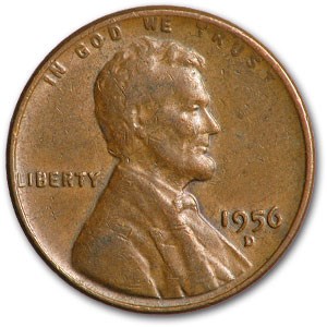 Buy 1950-D Lincoln Cent Fine+ | APMEX