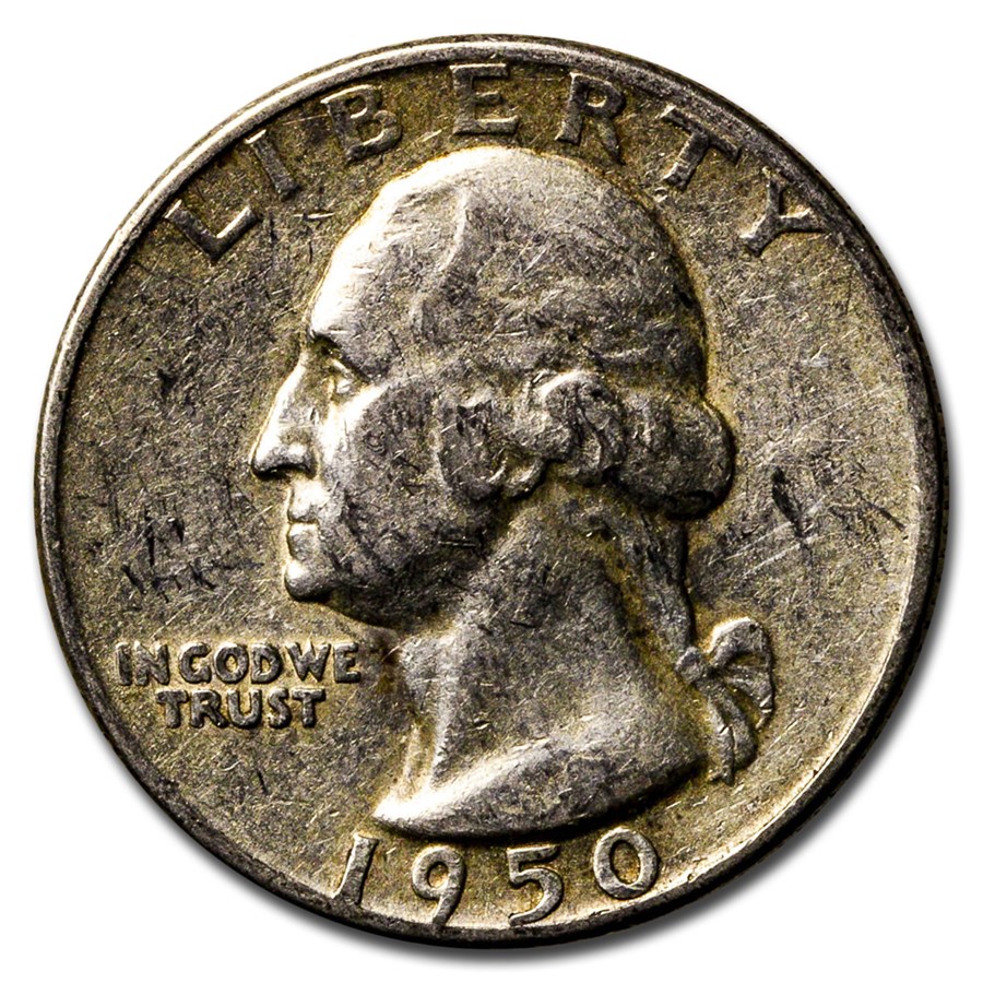 Buy 1950-D/S Washington Quarter XF | APMEX