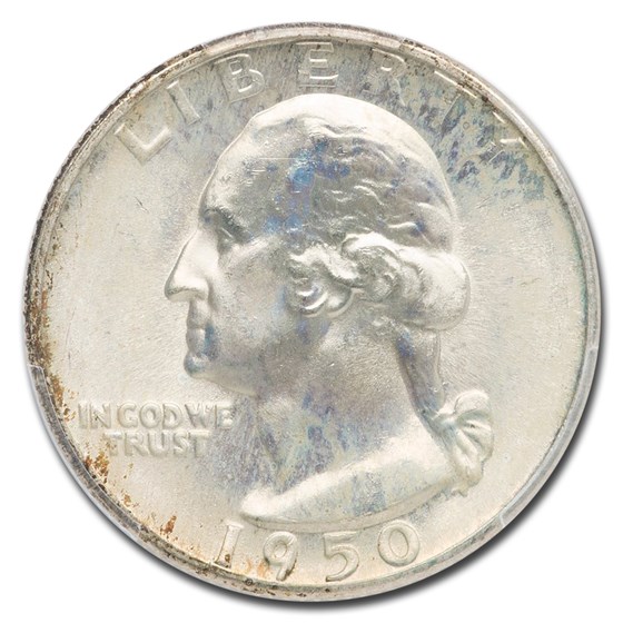 Buy 1950-D Washington Quarter MS-67+ PCGS CAC | APMEX