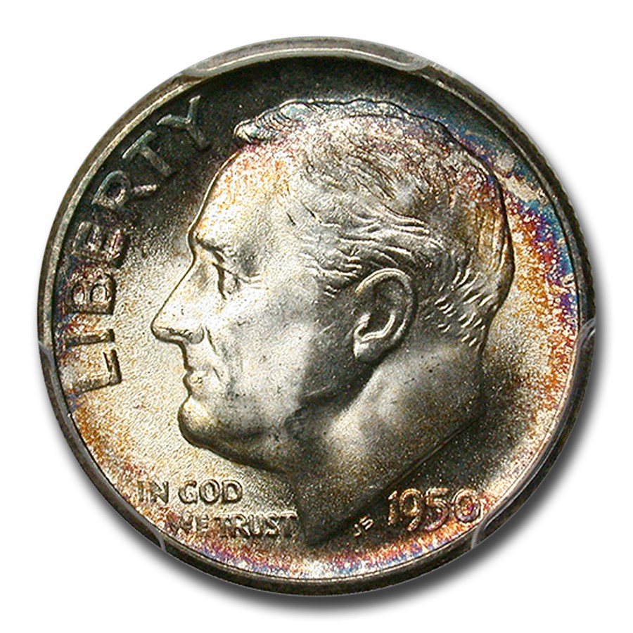 Buy 1950-S/S Roosevelt Dime MS-66 PCGS (FS-501) | APMEX