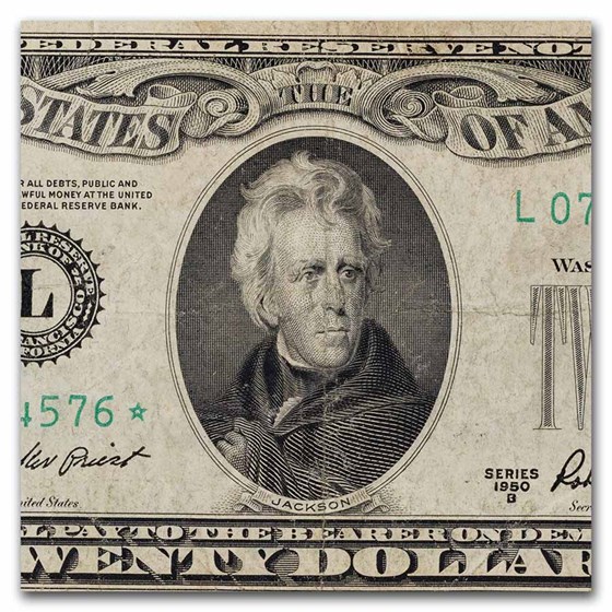 Buy 1950s $20 FRN VG/VF Star Notes | APMEX