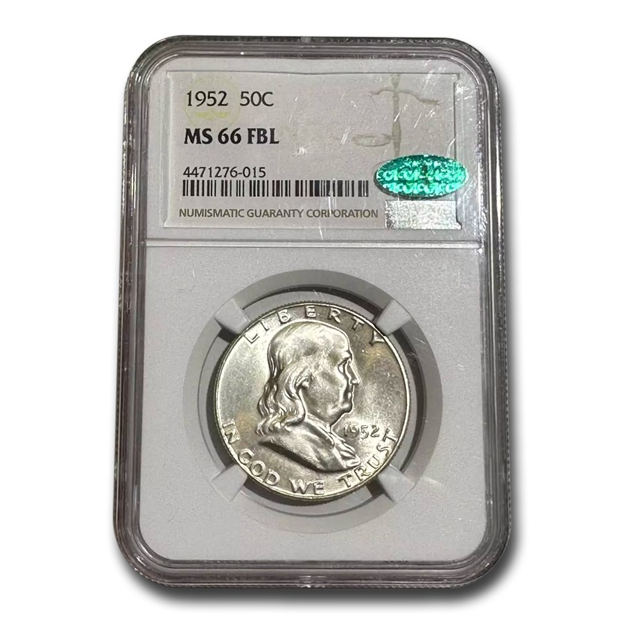 Buy 1952 Franklin Half Dollar MS-66 NGC CAC (FB) | APMEX