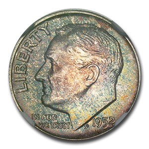 Buy 1952 Roosevelt Dime MS-67 NGC (FT) | APMEX