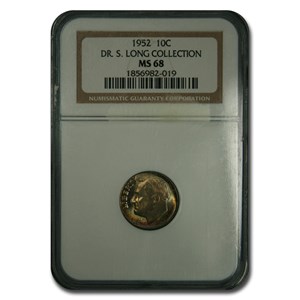 Buy 1952 Roosevelt Dime MS-68 NGC | APMEX