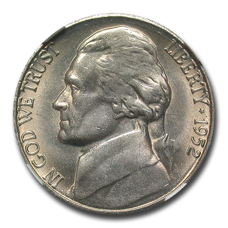 Buy 1952-S Jefferson Nickel MS-66 NGC (FS) | APMEX