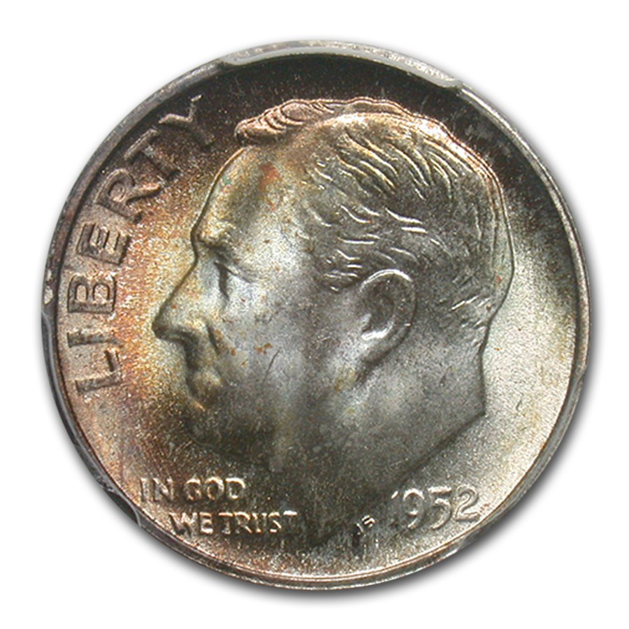 Buy 1952-S Roosevelt Dime MS-67+ PCGS (FT) | APMEX