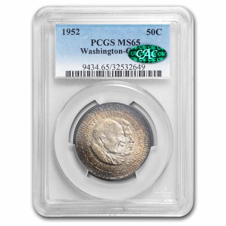 1952 Washington-Carver Half MS-65 PCGS CAC