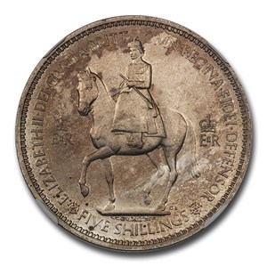 1953 Great Britain Crown Elizabeth II PF-64 NGC