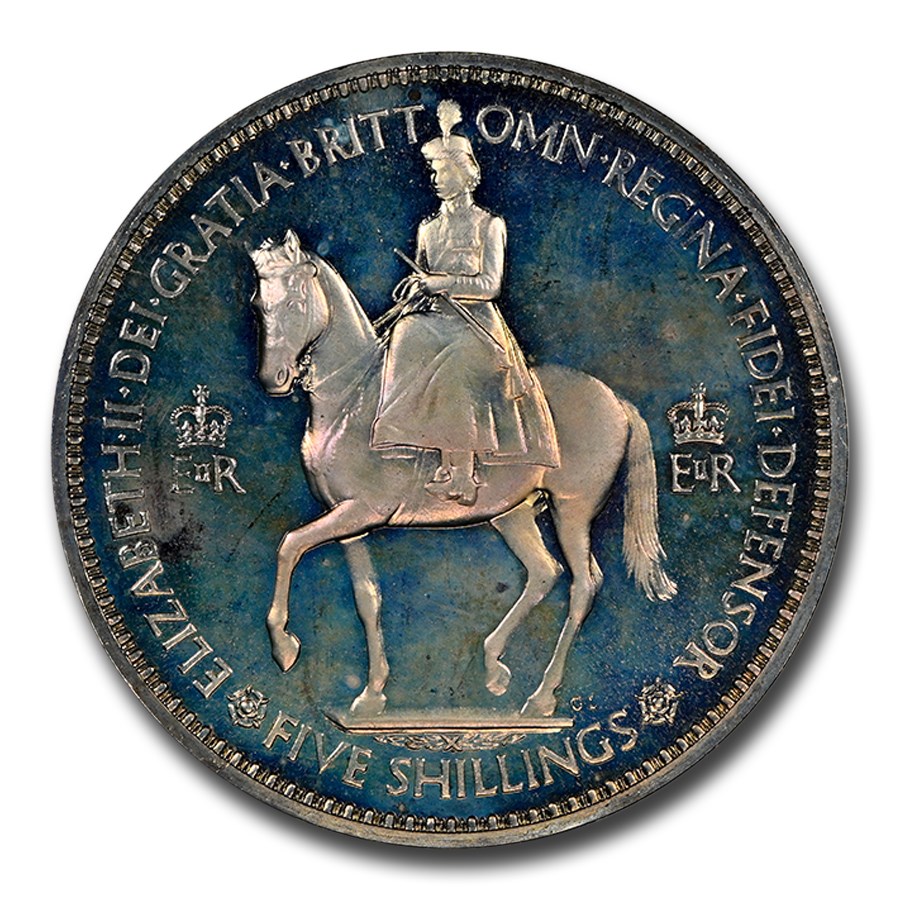 Buy 1953 Great Britain Crown Elizabeth II PF-67 Cameo NGC | APMEX