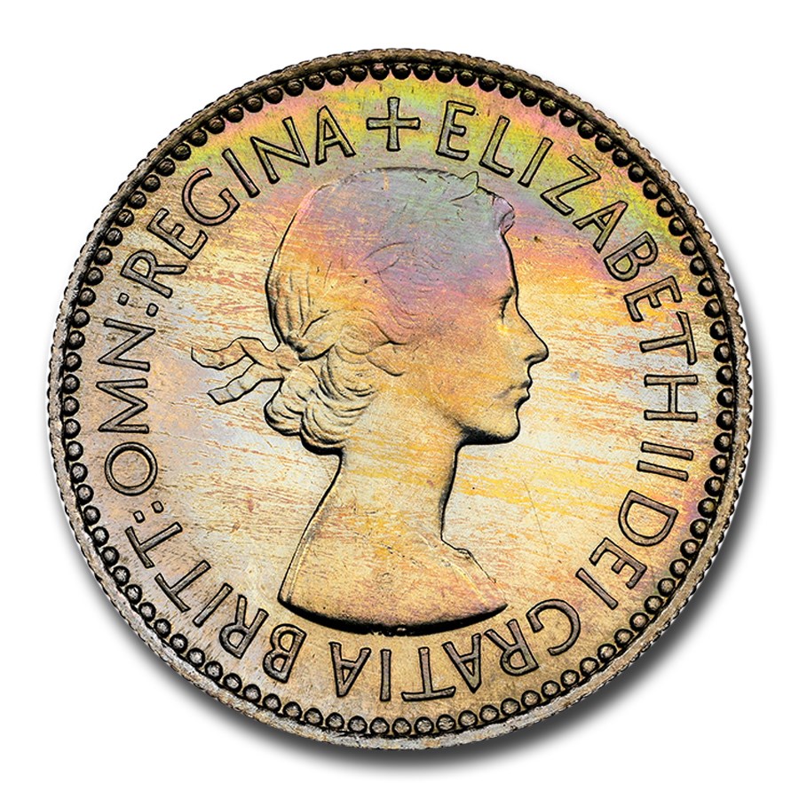 Buy 1953 Great Britain Sixpence Elizabeth II PF-67 NGC | APMEX