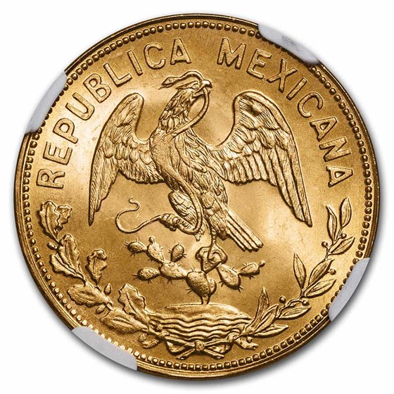 Buy 1953 Mexico Gold 10 Peso Hildalgo 200th Anniversary MS-65 PCGS | APMEX