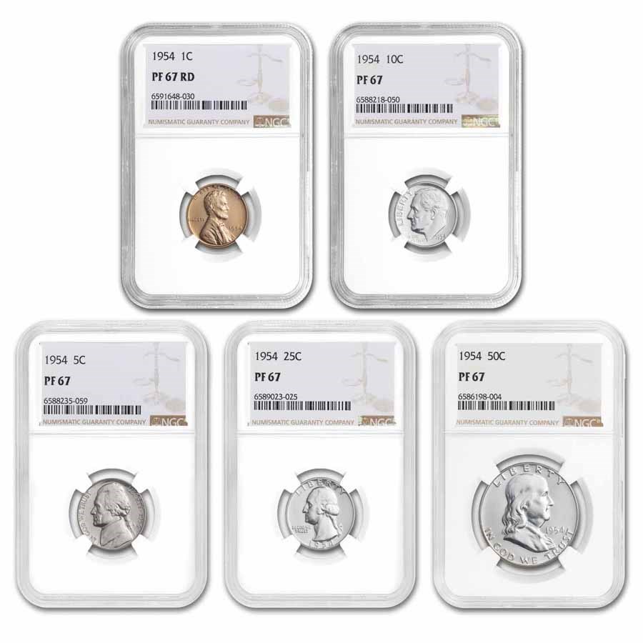 Buy 1954 U.S. Proof Set NGC PF-67 | APMEX