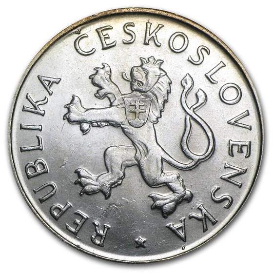 Buy 1955 Czechoslovakia Silver 50 Korun BU | APMEX