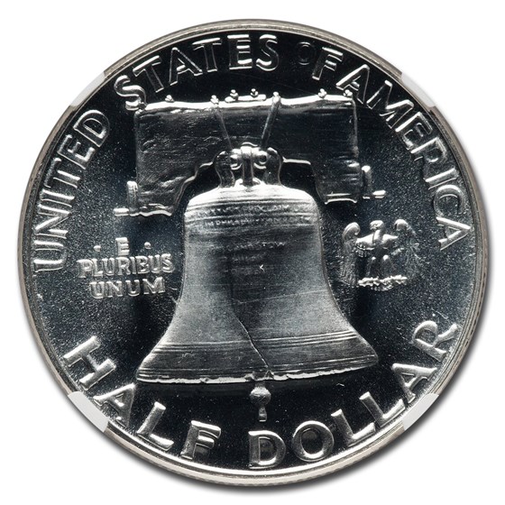 1955 Franklin Half Dollar PF-69 NGC (Castle)