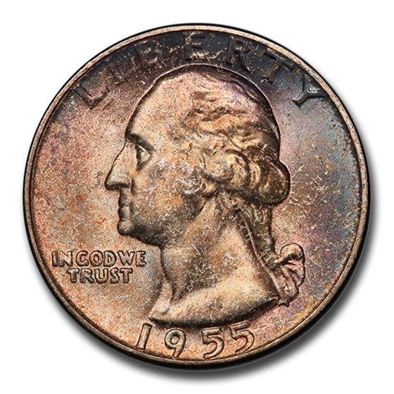 Buy 1955 Washington Quarter MS-67 PCGS CAC | APMEX