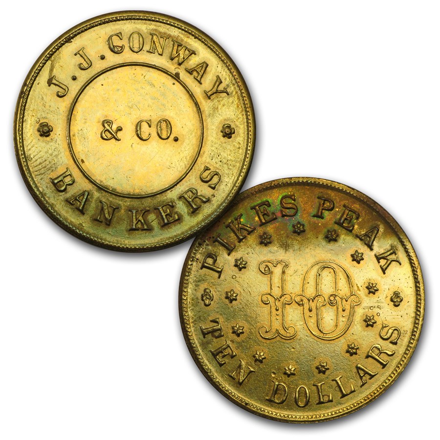 Buy 1956 Set of 3 Goldine Copies of Early Territorial Gold Coins | APMEX