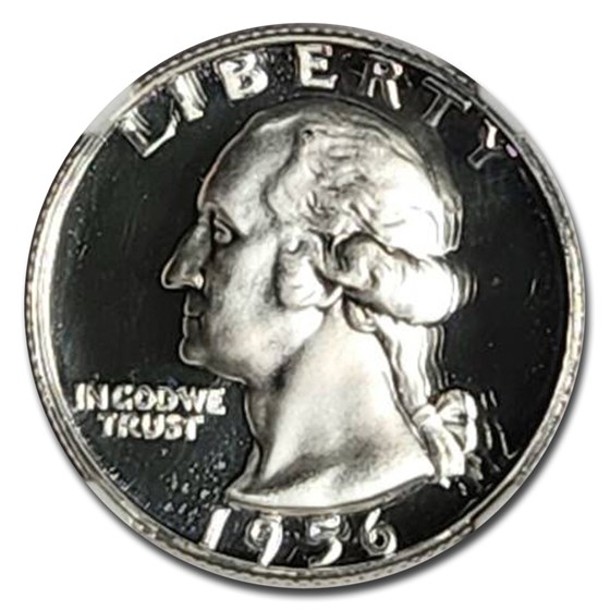 Buy 1956 Washington Quarter PF-68* NGC | APMEX