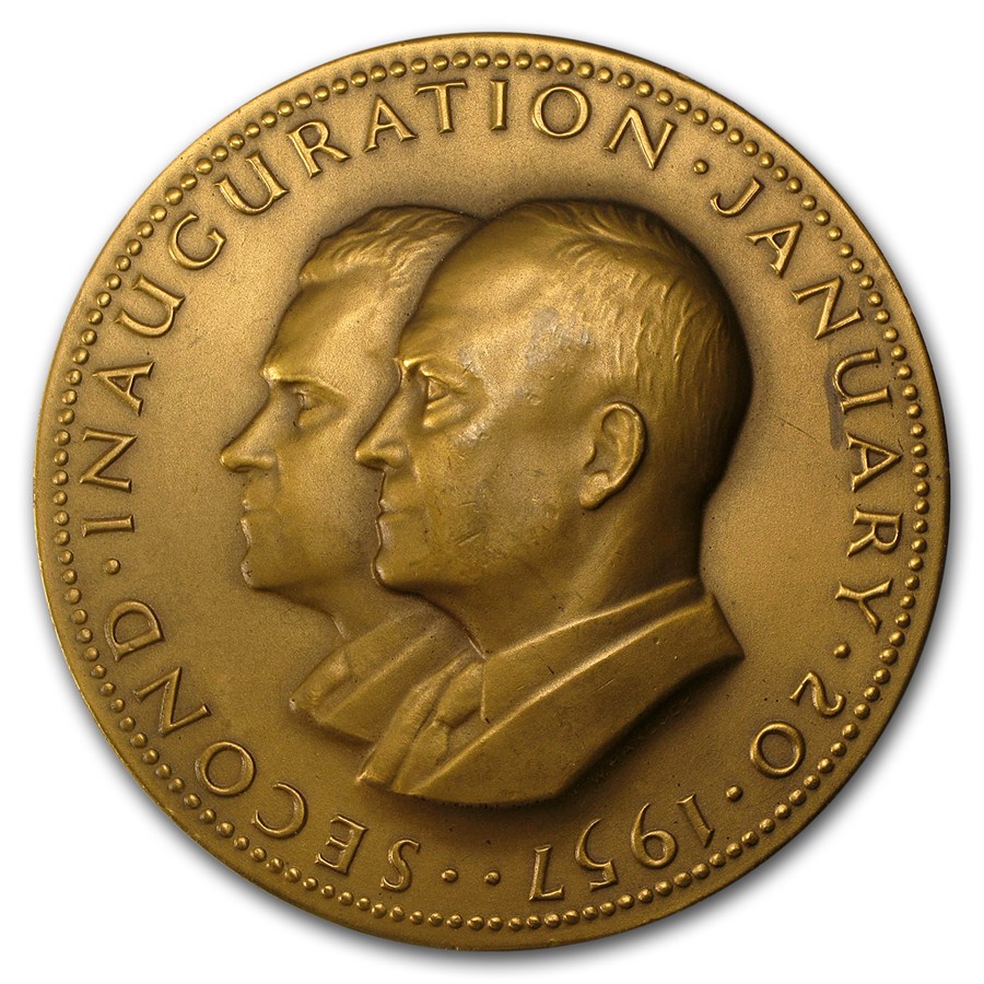 Buy 1957 Dwight D. Eisenhower 2nd Term Presidential Inaugural Medal | APMEX