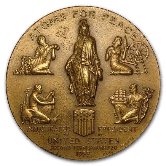 Buy 1957 Dwight D. Eisenhower Presidential Inaugural Medal | APMEX