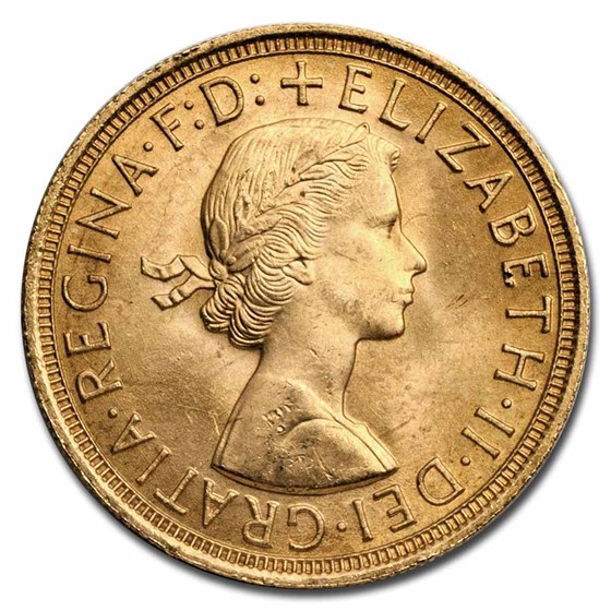 Buy 1957 Great Britain Gold Sovereign Elizabeth II MS-66 PCGS (ER II ...