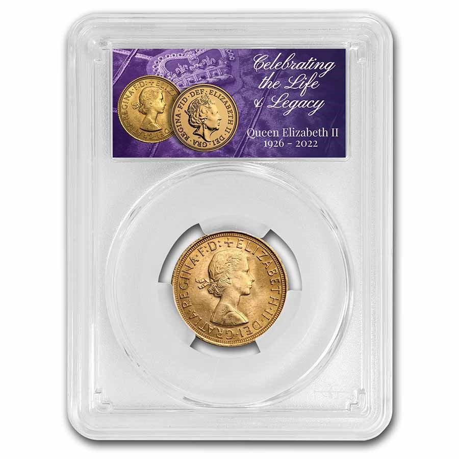 Buy 1957 Great Britain Gold Sovereign Elizabeth II MS-66 PCGS (ER II ...