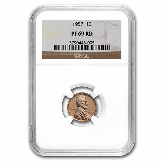 Buy 1957 U. S. Proof Set PF-69 NGC | APMEX