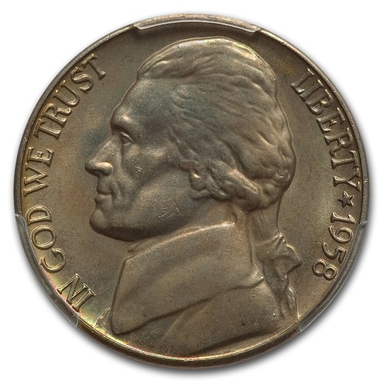 Buy 1958-D Jefferson Nickel MS-67+ PCGS (FS) | APMEX