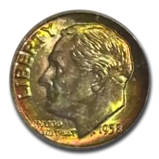 Buy 1958-D Roosevelt Dime MS-66 PCGS | APMEX