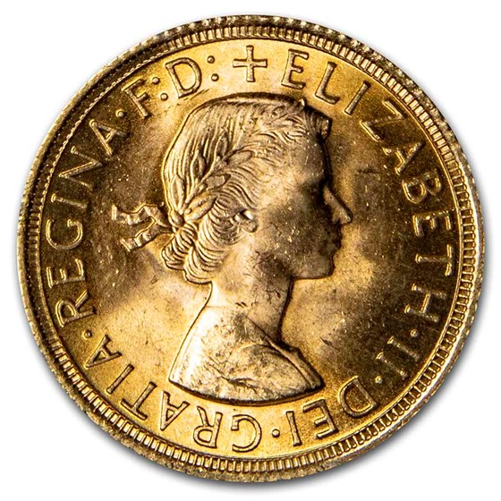 Buy 1958 Great Britain Gold Sovereign Elizabeth II MS-65 PCGS (ER II ...