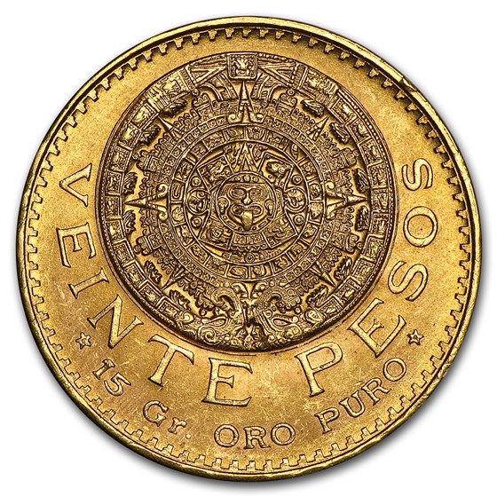 Buy 1959 Mexico Gold 20 Pesos BU | APMEX Buy 1959 Mexico Gold 20 Pesos BU | APMEX