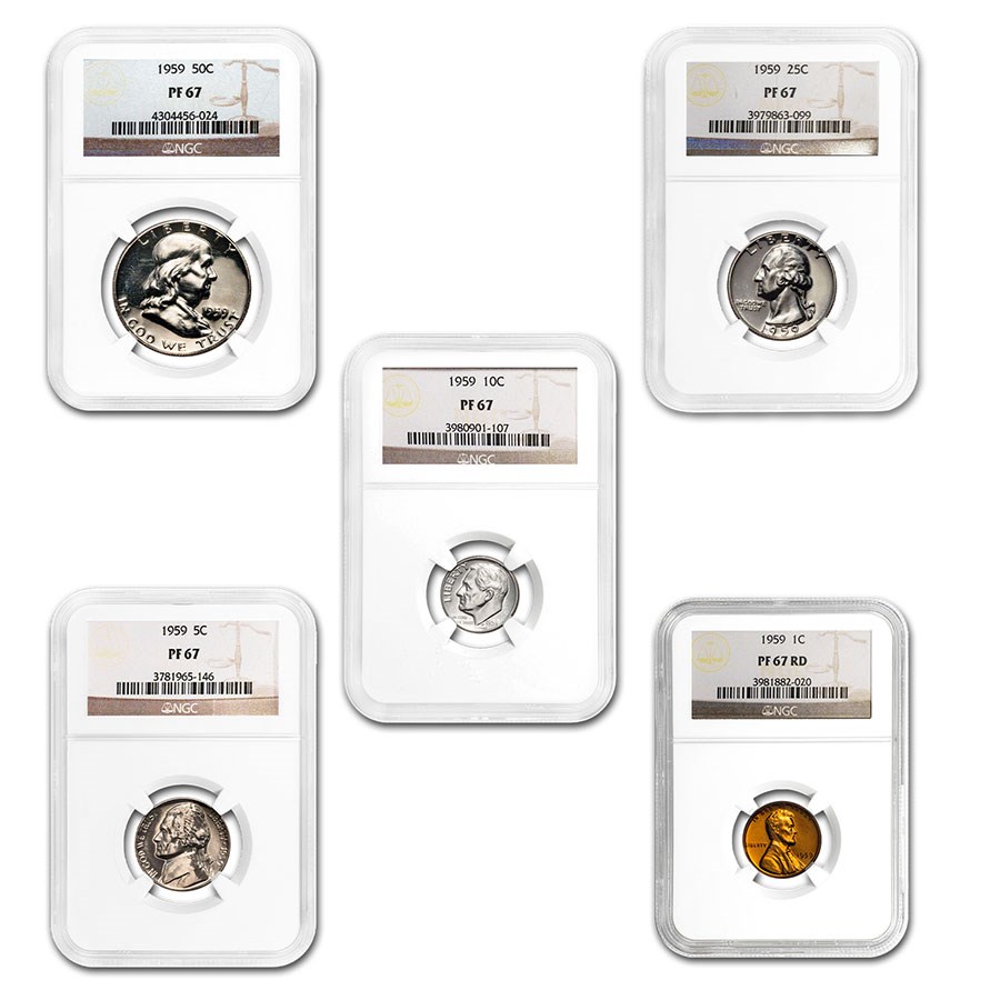 Buy 1959 U.S. Proof Set PF-67 NGC | APMEX