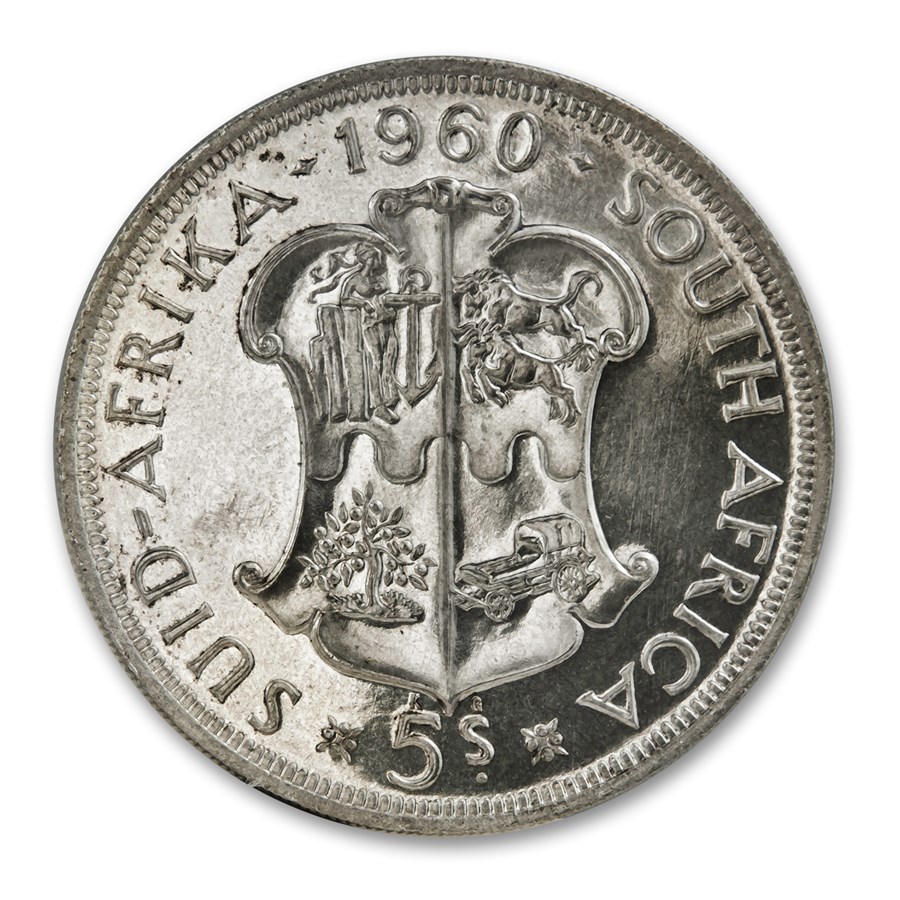Buy 1960 South Africa Silver 5 Shillings Proof-Like | APMEX