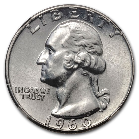 Buy 1960 Washington Quarter MS-66 NGC | APMEX