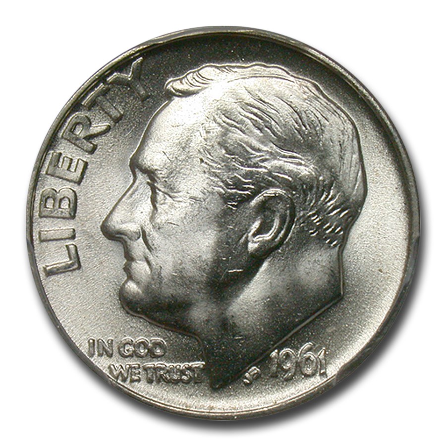 Buy 1961-D Roosevelt Dime MS-67 PCGS (FB) | APMEX