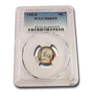 Buy 1962-D Roosevelt Dime MS-66 PCGS (FB) | APMEX