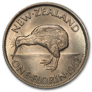 Buy 1962 New Zealand Florin BU | APMEX
