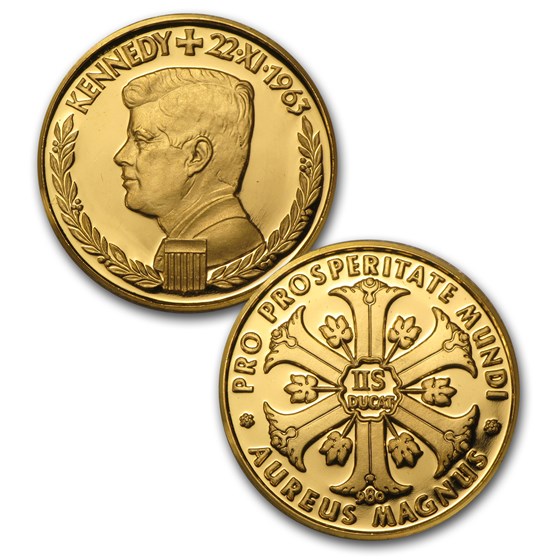 Buy 1963 Germany 6-Coin Gold JFK Medallic Set | APMEX