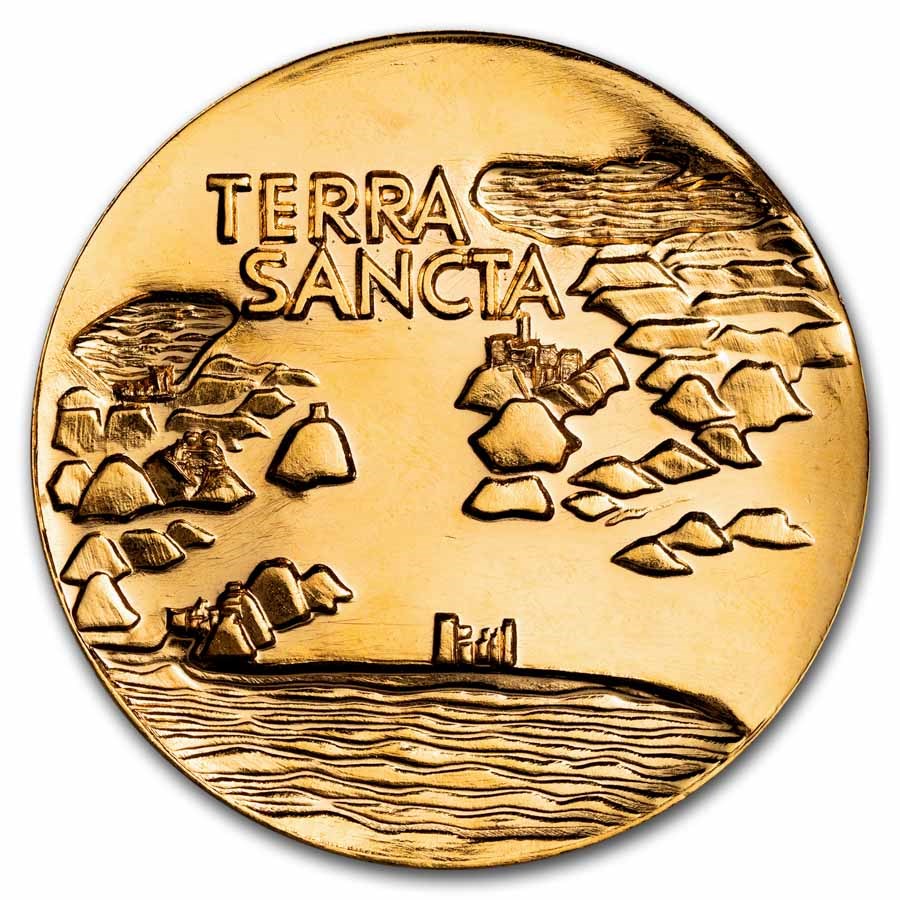 Buy 1963 Israel Gold Terra Sancta State Gold Medal | APMEX