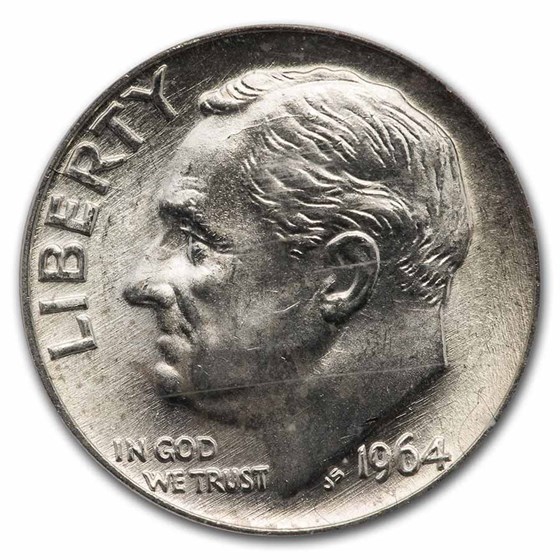 Buy 1964-D Roosevelt Dime MS-64 PCGS (Rare Sample Slab) | APMEX