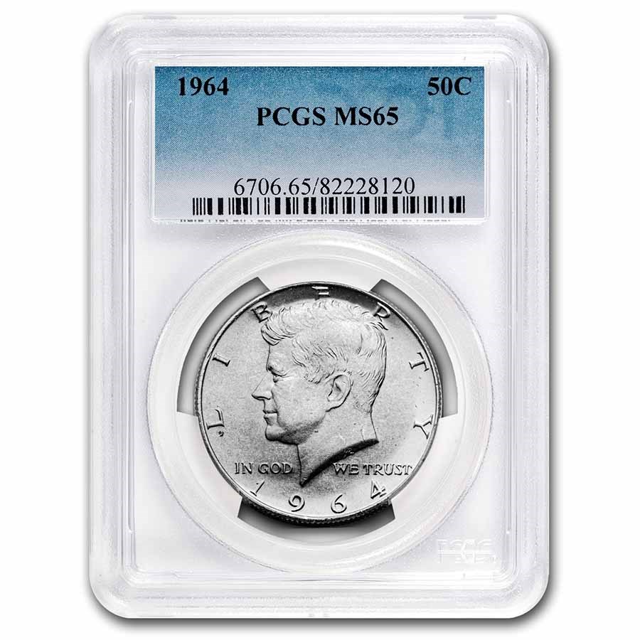 Buy 1964 Kennedy Half Dollar MS-65 PCGS | APMEX
