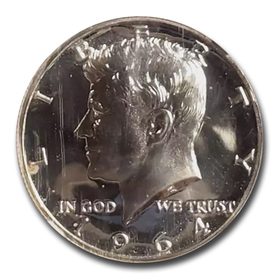 Buy 1964 Kennedy Half Dollar PF-64 NGC (Accented Hair) | APMEX