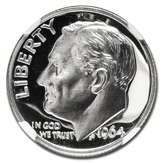 Buy 1964 Roosevelt Dime PF-67* NGC | APMEX