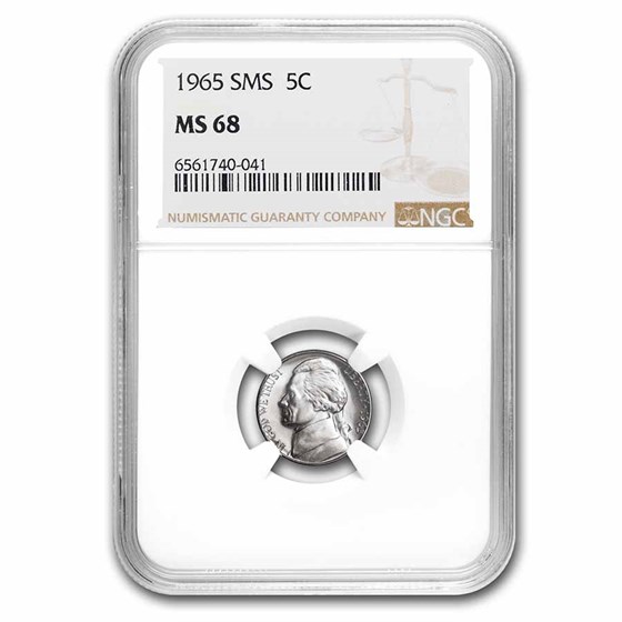 Buy 1965-1967 Jefferson Nickel SMS Set MS-68 NGC | APMEX